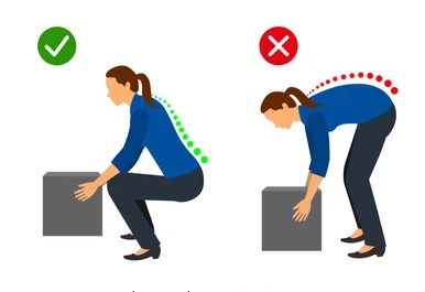 01/04/2022: Conseils de postures pour soulever une charge